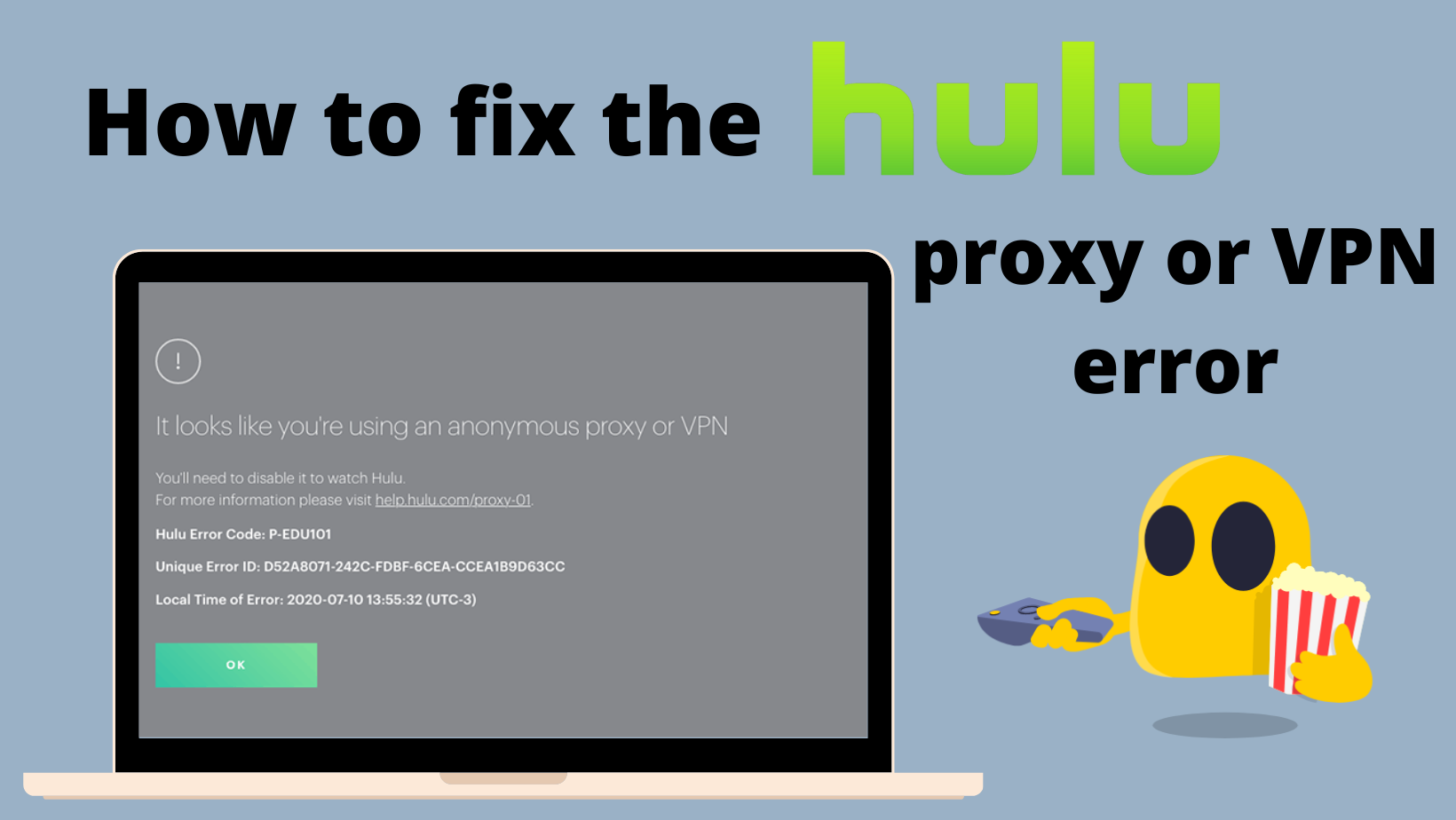 How To Fix The Hulu Proxy Error In 3 Easy Steps CyberGhost How To Fix The Hulu Proxy Error In 3 Easy Steps CyberGhost