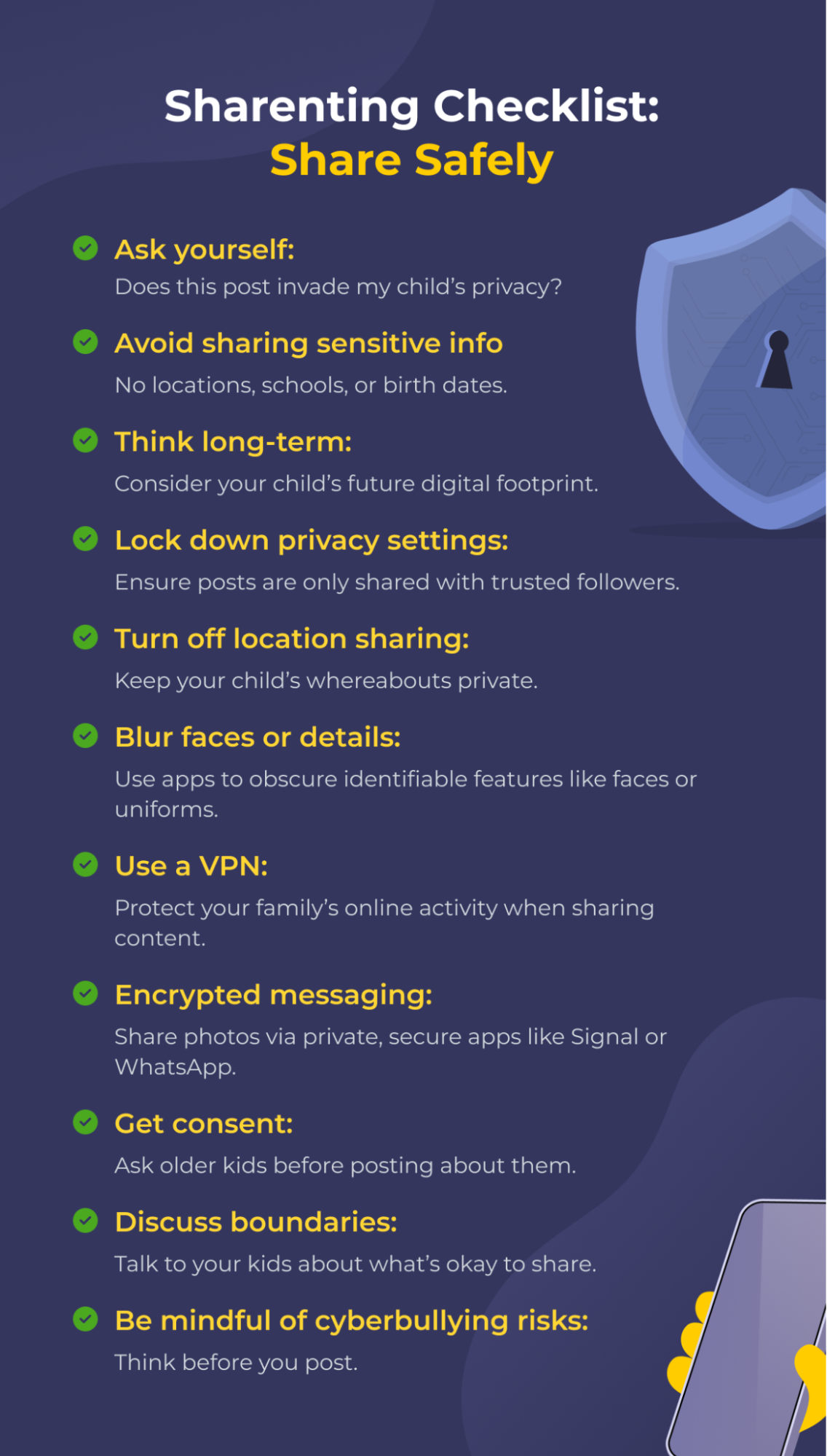 Sharenting 101: How to Safely Share About Your Kids Online