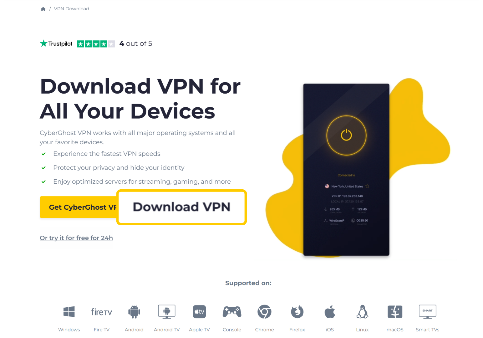 What Is a VPN App and How Does It Work? | CyberGhost VPN